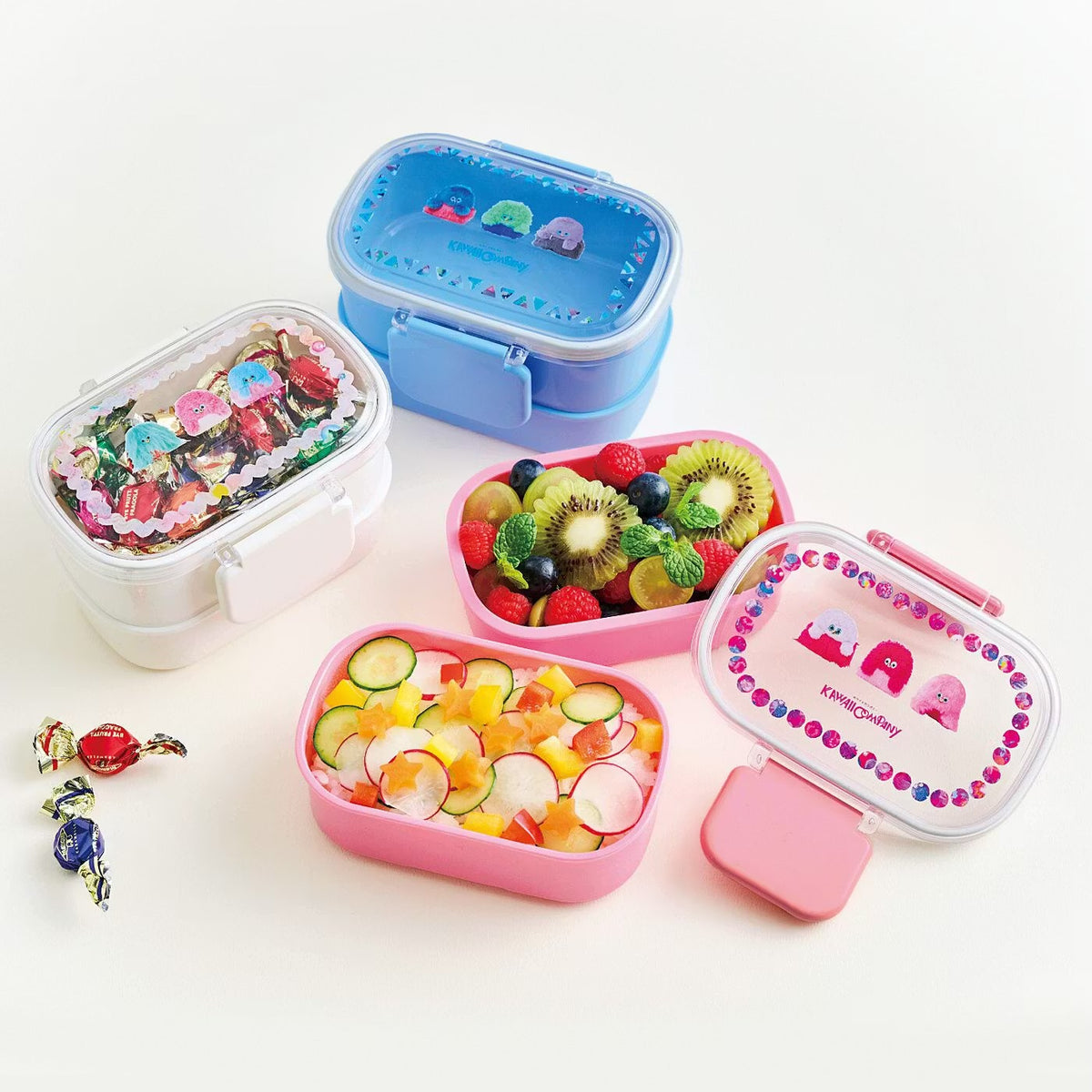 Kawaii Bento Box By KAWAII COMPANY | 6%DOKIDOKI WORLDWIDE WEB SHOP