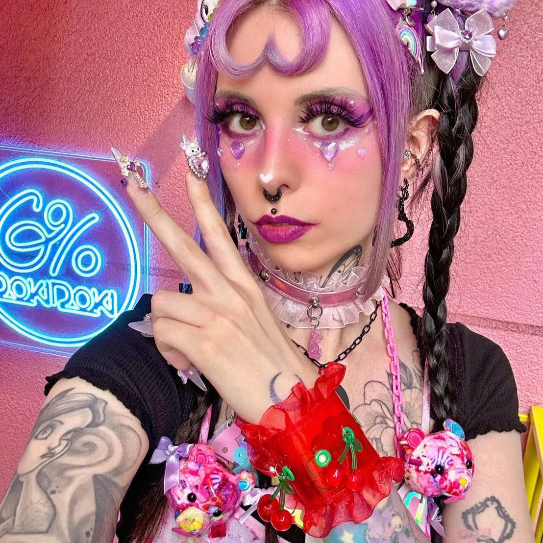 Cherry Gummy Bangle By DEVILISH | 6%DOKIDOKI WORLDWIDE WEB SHOP