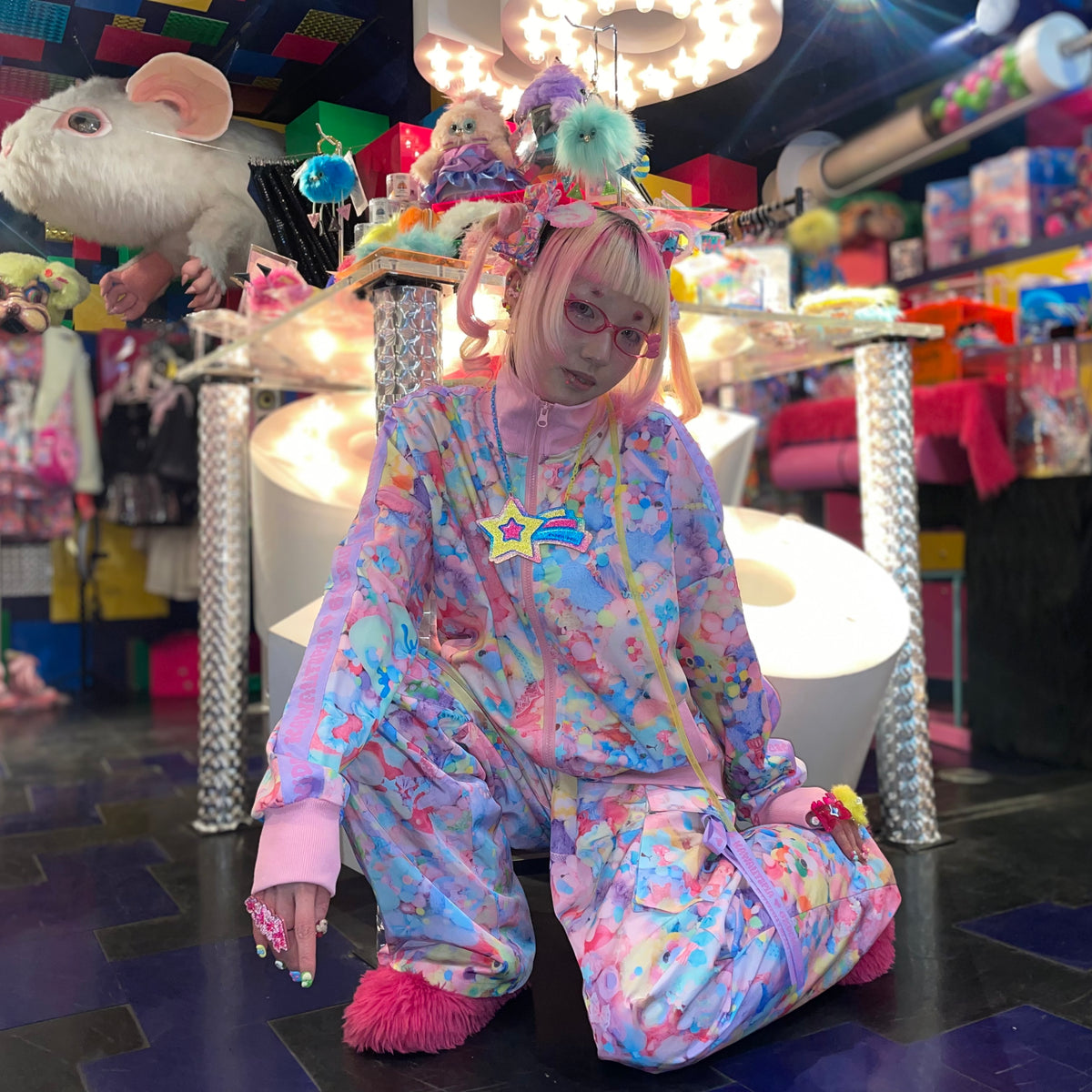 Track Jacket / Plushie Paradise | 6%DOKIDOKI WORLDWIDE WEB SHOP